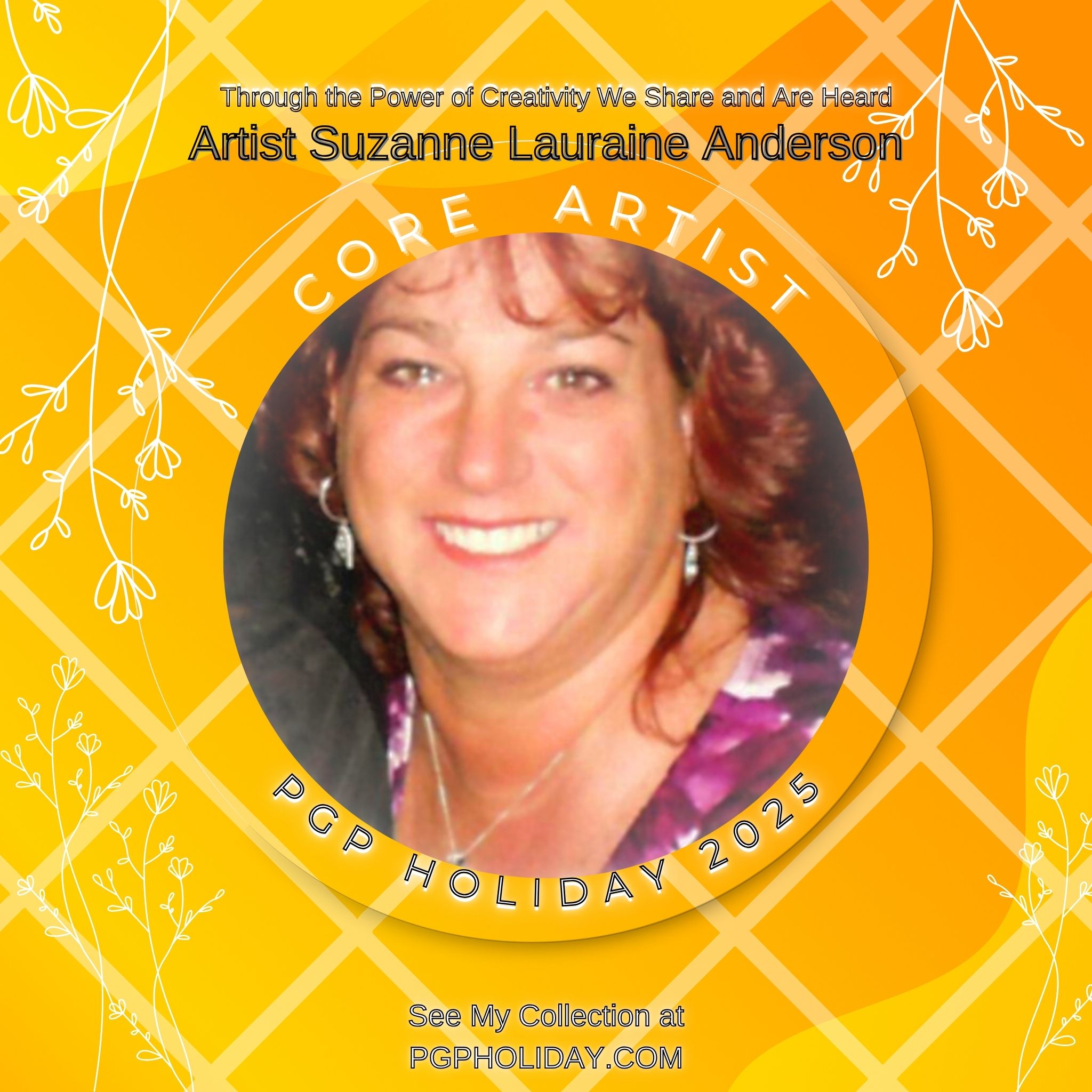 August 2025 - Core Artist - Suzanne Lauraine Anderson – PGP Holiday