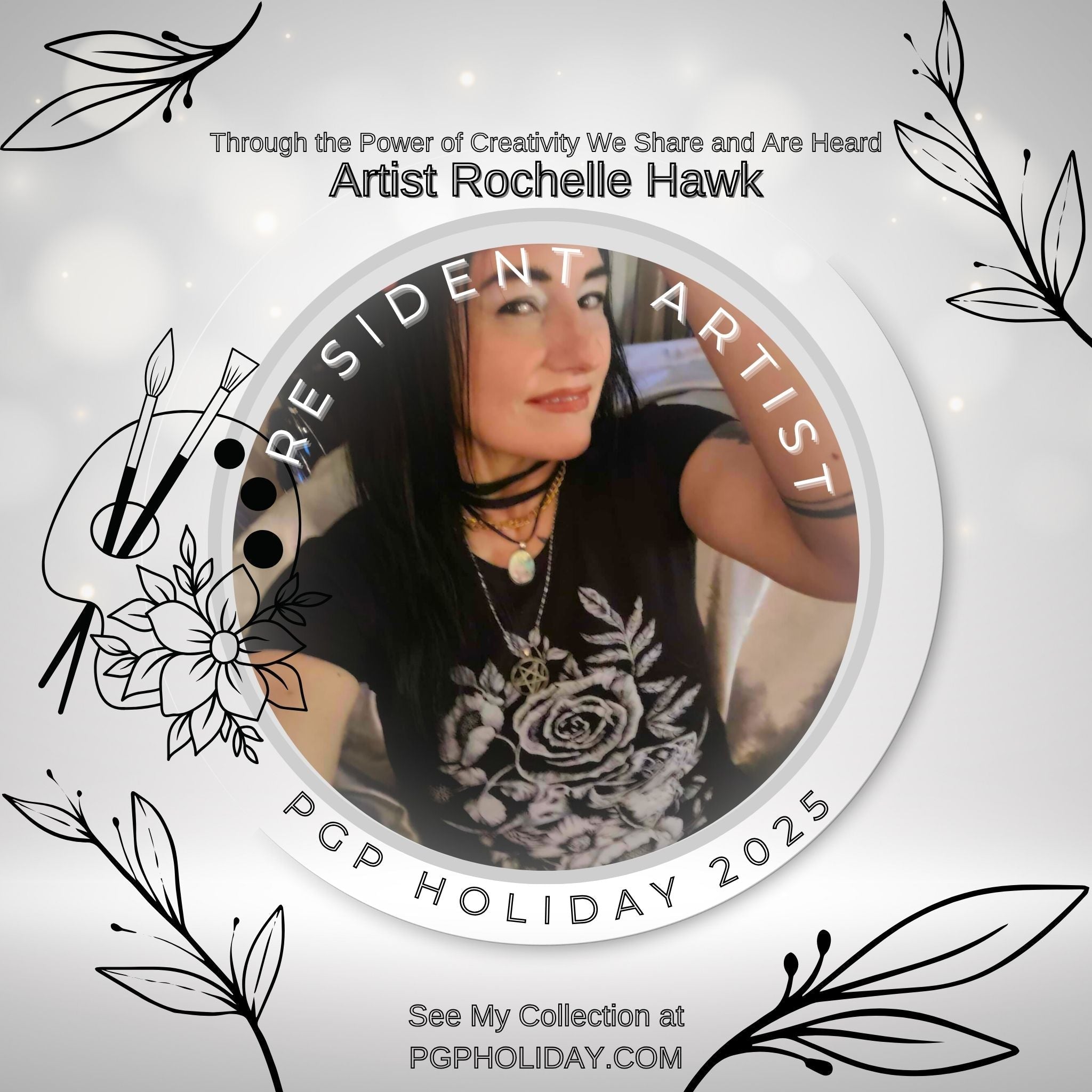 June/July 2025 Resident Artist - Artist Rochelle Hawk – PGP Holiday